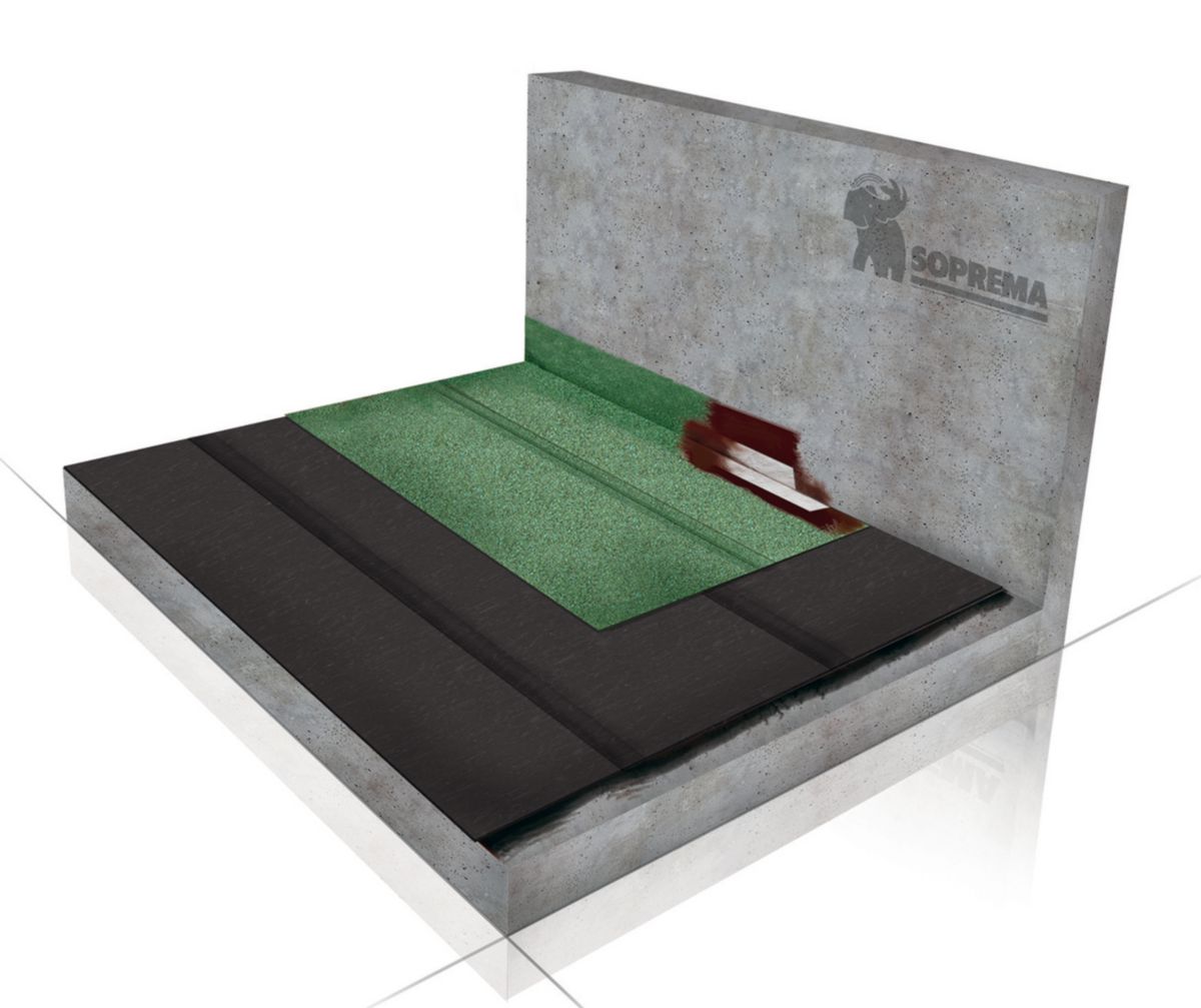 SOPREMA - Sopralène Flam 180 AR ocre Van Gogh rouleau de 6x1m | POINT.P