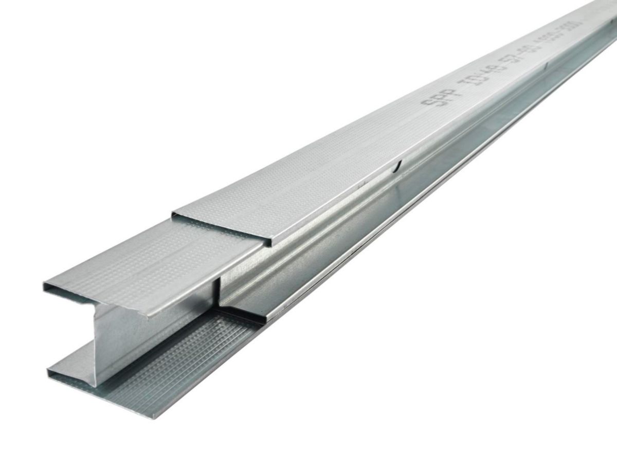 SPP - Montant M48 ID4 57-60 éclissé - L. 1650-3000 mm | POINT.P