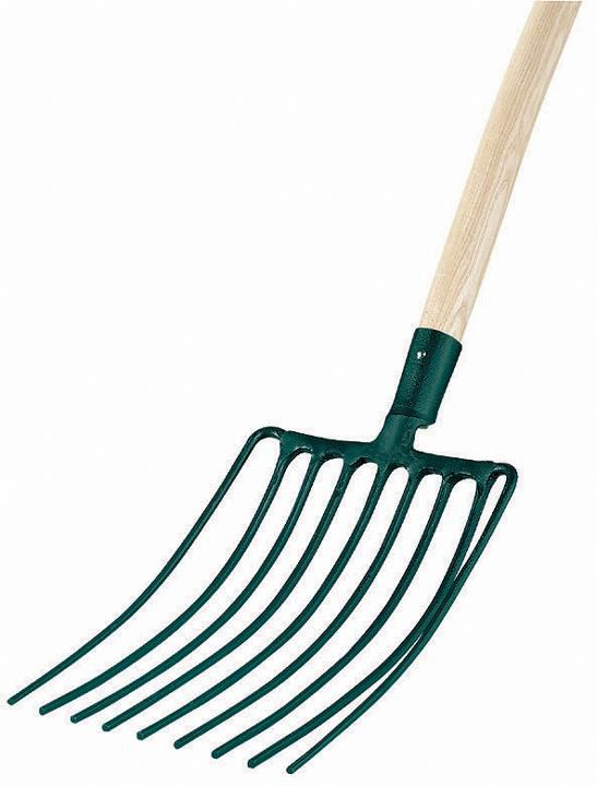 LEBORGNE - Fourche à cailloux 9 dents emmanché PEFC | POINT.P