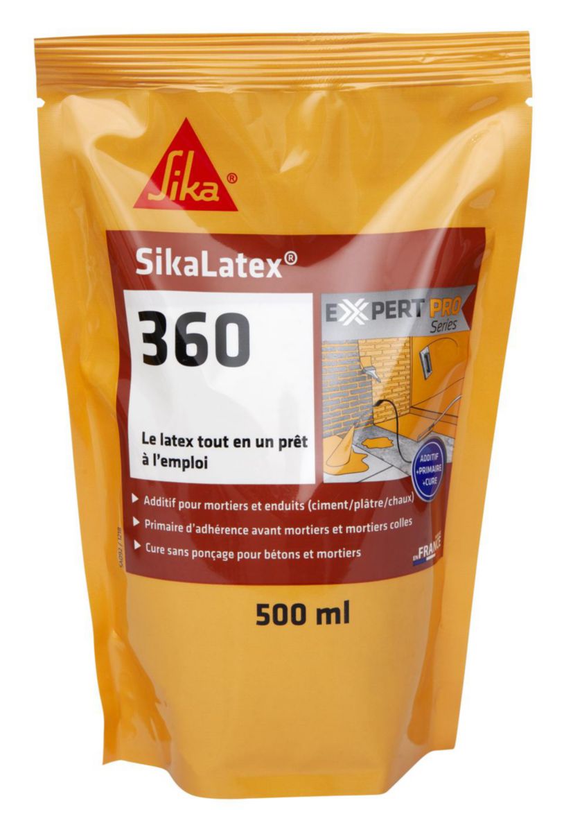 SIKA - Additif pour mortier et enduit SikaLatex-360 - doy-pack de 500 ...
