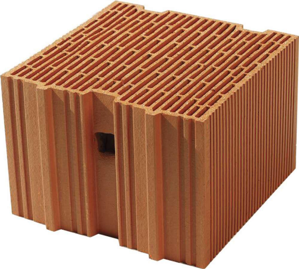 BIO'BRIC - Brique de mur mono'mur 37,5 bio'bric rectifiée Bouyer Leroux L. 275 mm l. 375 mm H ...