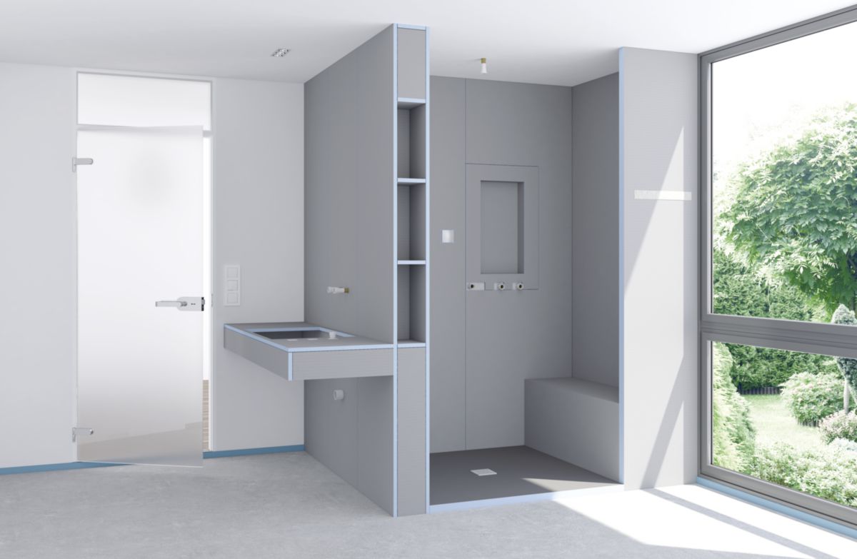 WEDI - Panneau de construction Wedi 60x260cm 40mm Réf. 010000640 | POINT.P