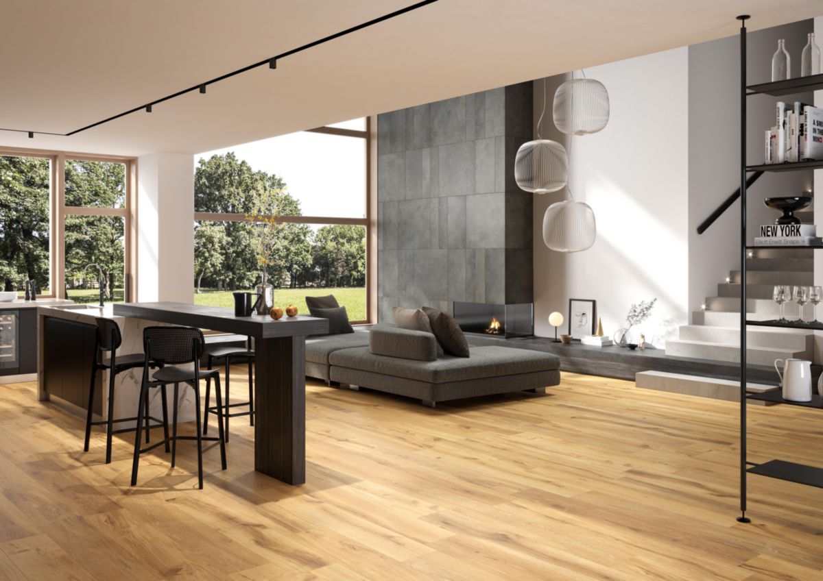 RONDINE - Carrelage de sol intérieur effet parquet Timeless - grès ...