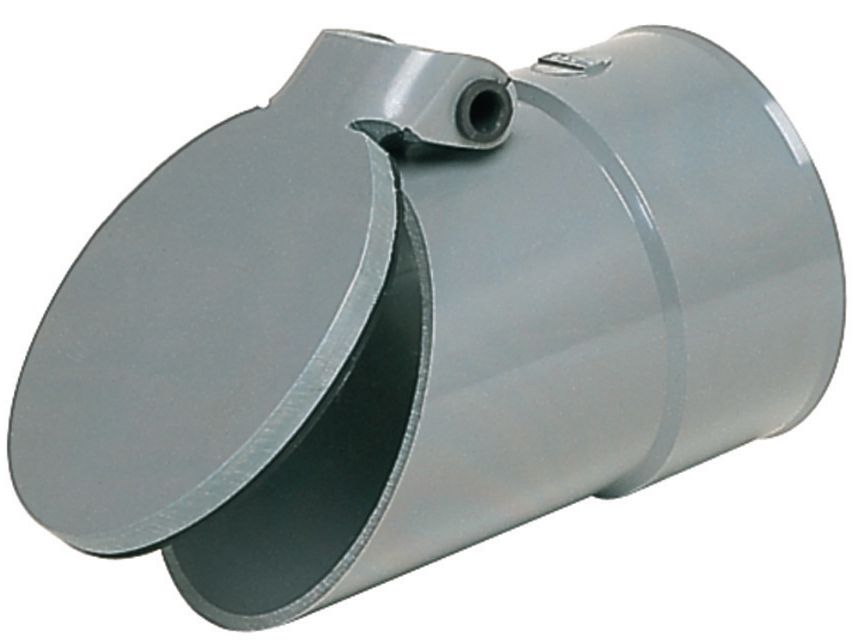 NICOLL - Clapet de nez angle 30° - PIF315 - PVC gris - Ø 315 mm | POINT.P