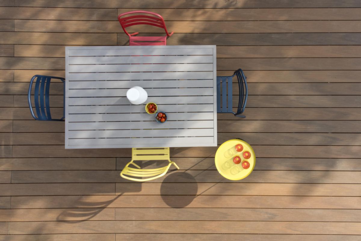 SILVADEC - Lame de terrasse composite Atmosphère Nuances Ipé - finition ...