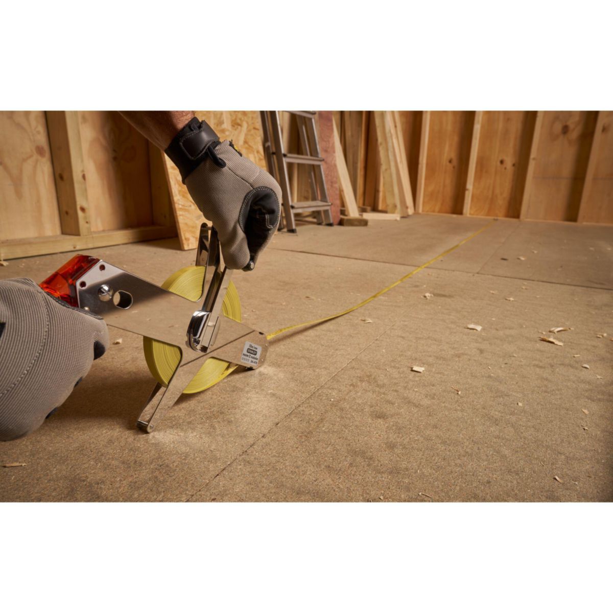 STANLEY - Ruban de mesure longue acier Mabolon - L. 50 m - l. 12,7 mm ...