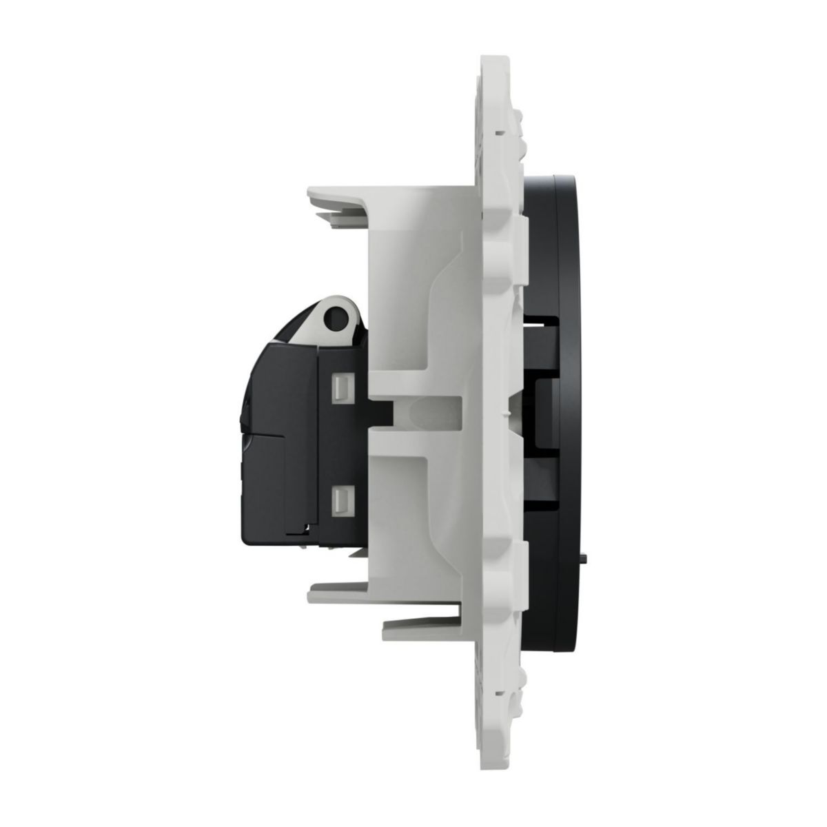 SCHNEIDER ELECTRIC - Prise RJ45 cat. 6 STP grade 3 Odace - anthracite ...