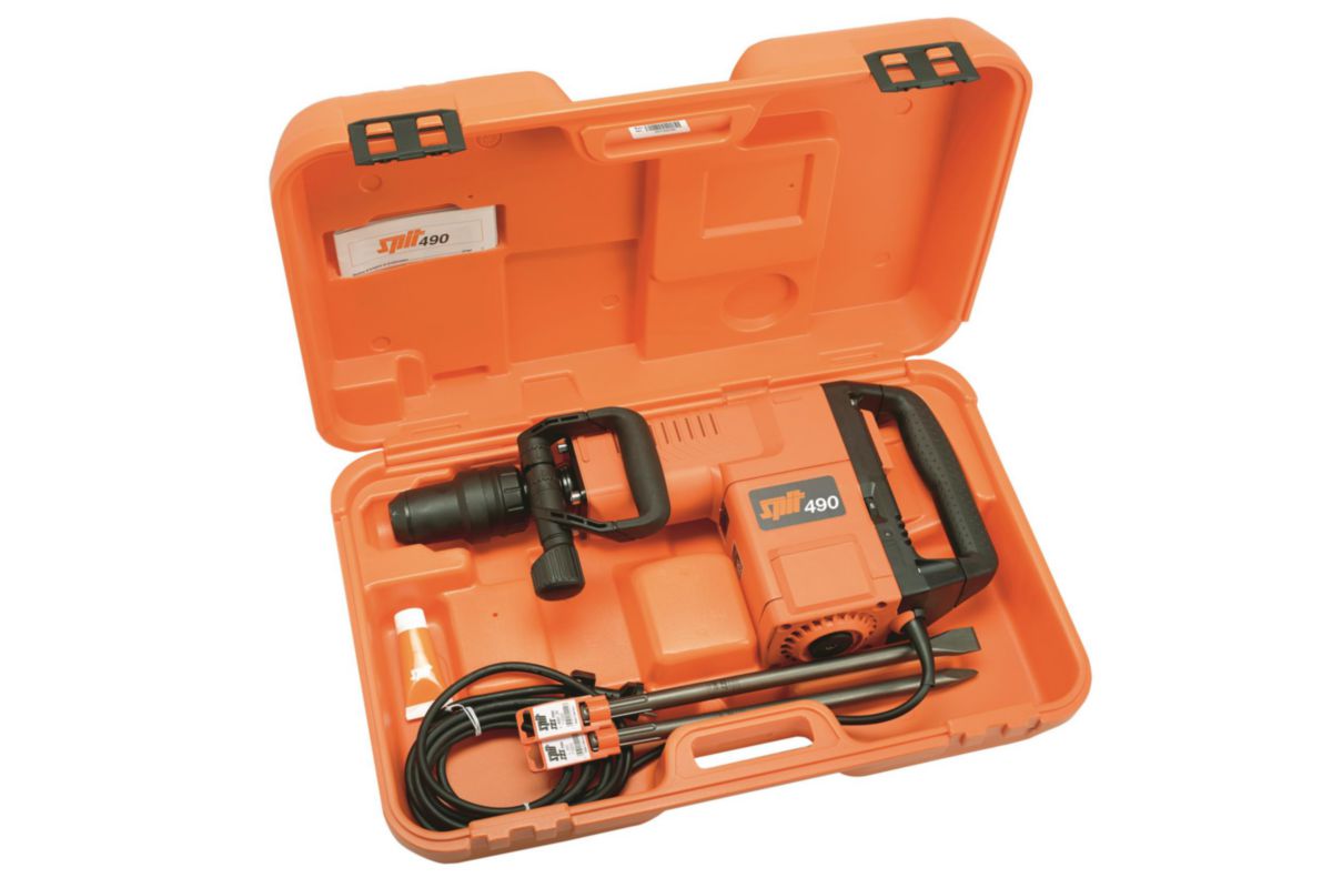 SPIT - Marteau démolisseur 490 SDS max - 1500 W - 16,8 J - pack pic ...