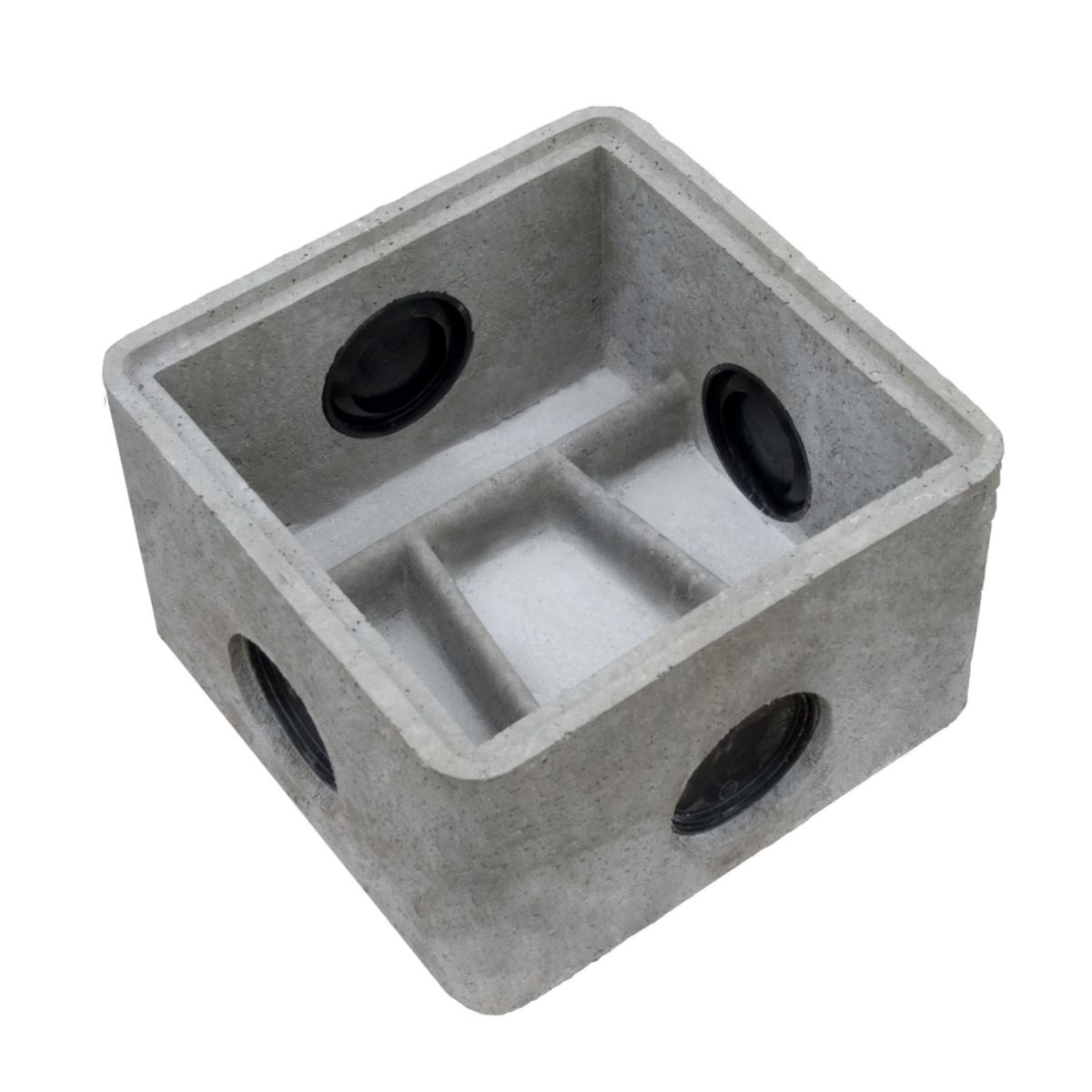 LEGOUEZ - Regard béton RMJ 40 répartiteur 3 sorties avec joints 42 x 42 ...