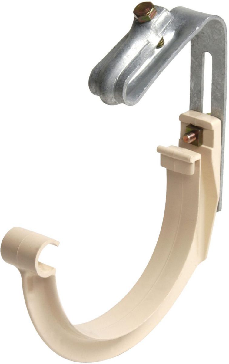 NICOLL - Crochet PVC monté étrier couverture ondulée pour gouttière ...