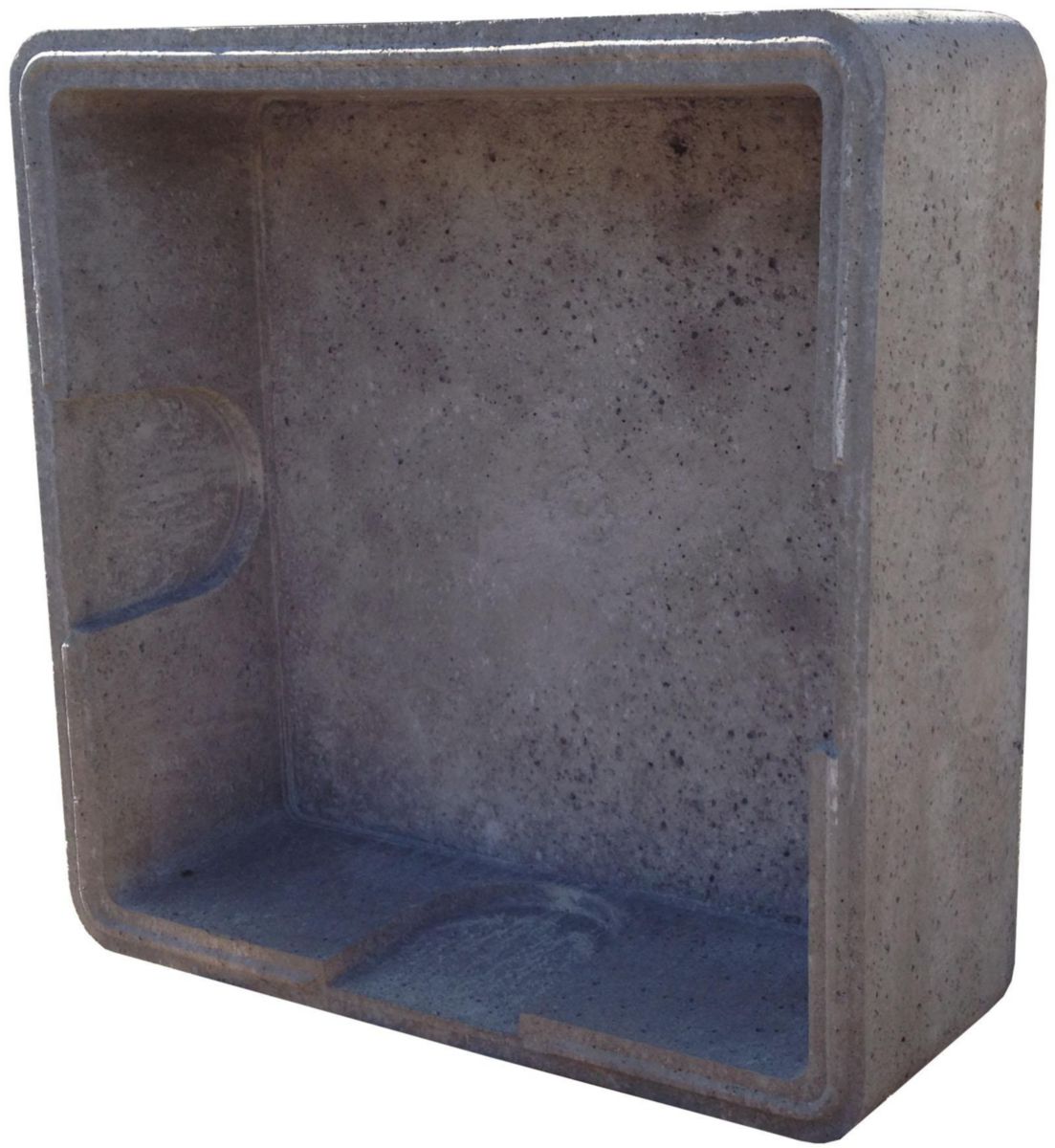 ALKERN - Regard béton à emboîtement sans tampon 60x60cm int, 68x68 ext ...