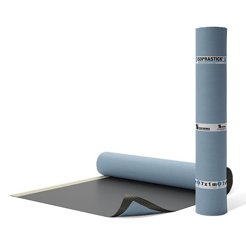 SOPREMA - Feuille d'étanchéité Soprastick SI - rouleau de 7x1 m
