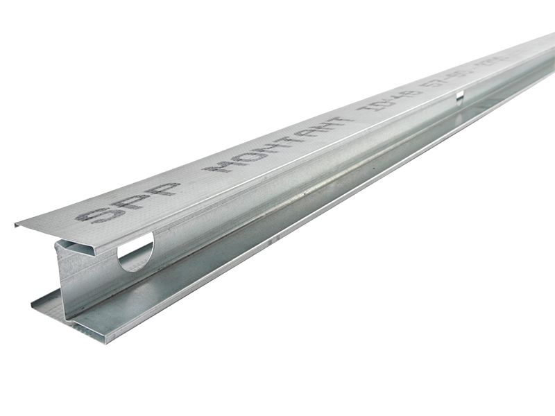 SPP - Montant M48 ID4 57-60 éclissé - L. 1650-3000 mm | POINT.P