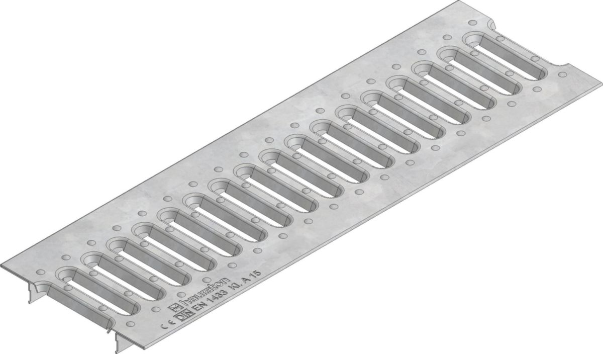 HAURATON - Grille Faserfix Standard 100E passerelle galvanisée A15 longueur 0,5m | Point.P