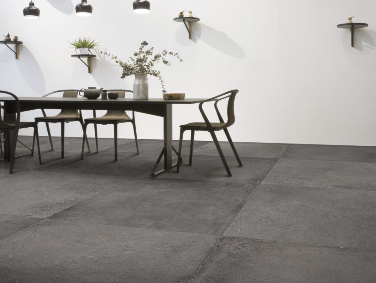 RONDINE - Carrelage sol intérieur grès cérame Loft - ton dark naturale ...