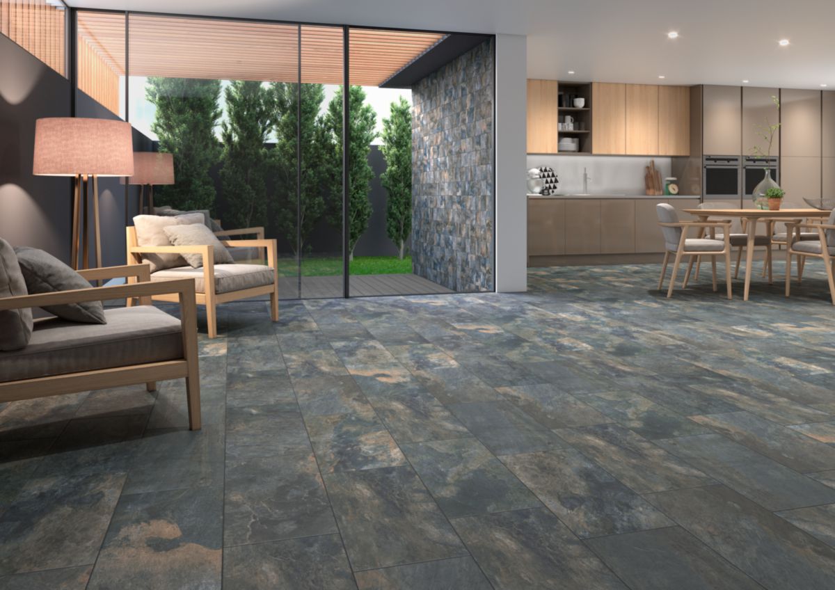 CINCA - Carrelage sol extérieur grès cérame émaillé antidérapant Splash ...