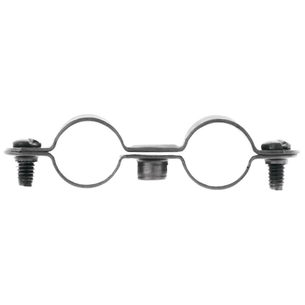 NOVIPRO - Collier double Novipro - acier électrozingué - Ø 12 mm - lot ...