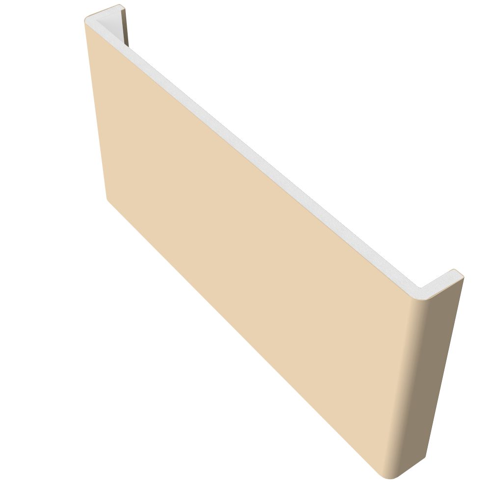 FREEFOAM - Bandeau rive PVC sable 10x410x5000mm Réf: F410PSAB | POINT.P