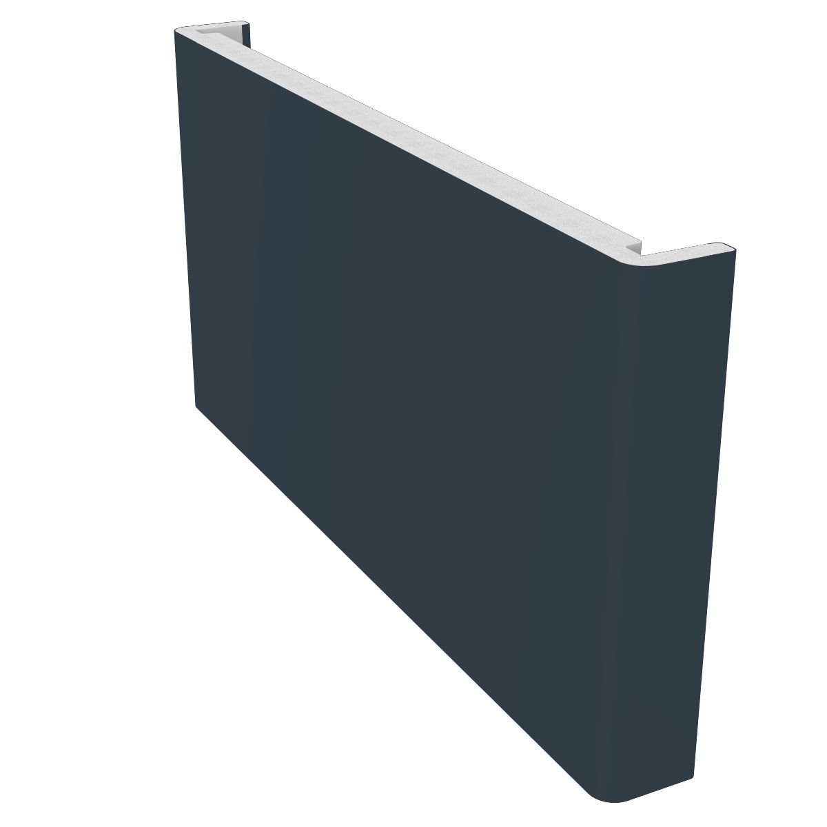 FREEFOAM - Bandeau de rive équerre PVC anthracite 18x410x5000mm Réf ...