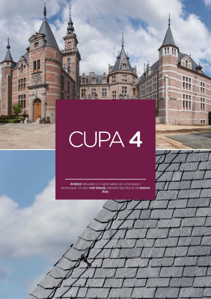 CUPA PIZARRAS - Ardoise d'Espagne 40x22cm Cupa Excellence 4 innovation CE