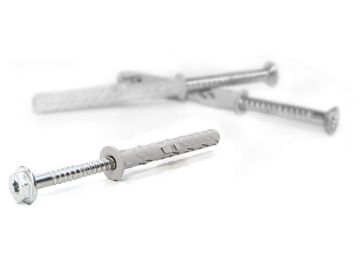 SPIT - Cheville légère Spit B-Long 10X100/50HS tète hexagonale réf ...