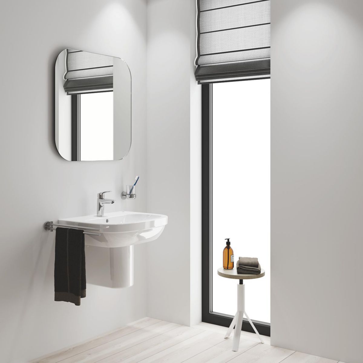GROHE - Mitigeur lavabo Taille S Eurosmart Chromé GROHE Réf. 32926003 ...