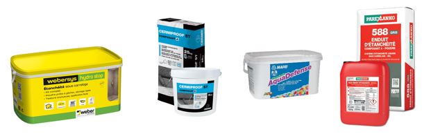 Étanchéité sous carrelage douche et salle de bain | POINT.P