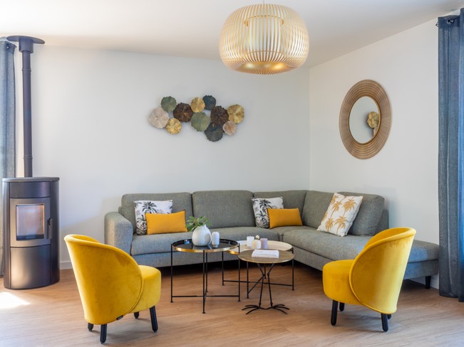 Avant / Après : une pièce à vivre ambiance nature| POINT.P