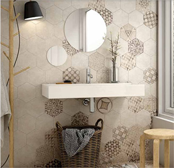 Idées et tendances carrelage salle de bain | POINT.P