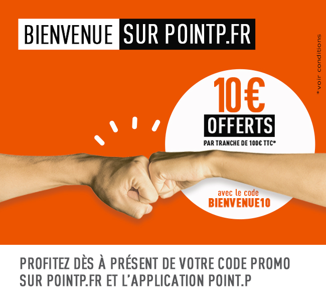 Code promo matériaux sur pointp.fr | POINT.P