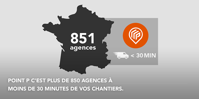 Point.P Matériaux : carrelage, gros oeuvre, isolation, couverture ...